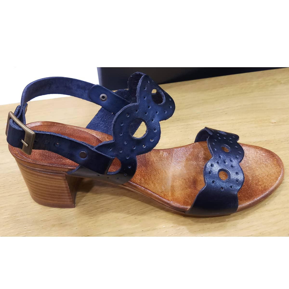 "invento" teget sandale - Lana Shoes - prodaja kvalitetne ženske obuće