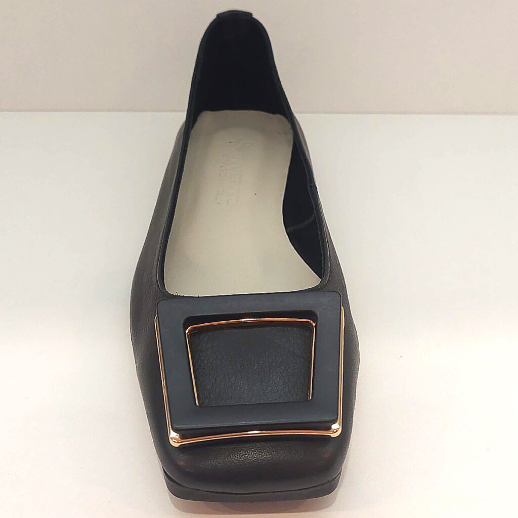 "INVENTO" crne kožne baletanke - Lana Shoes - prodaja kvalitetne ženske ...